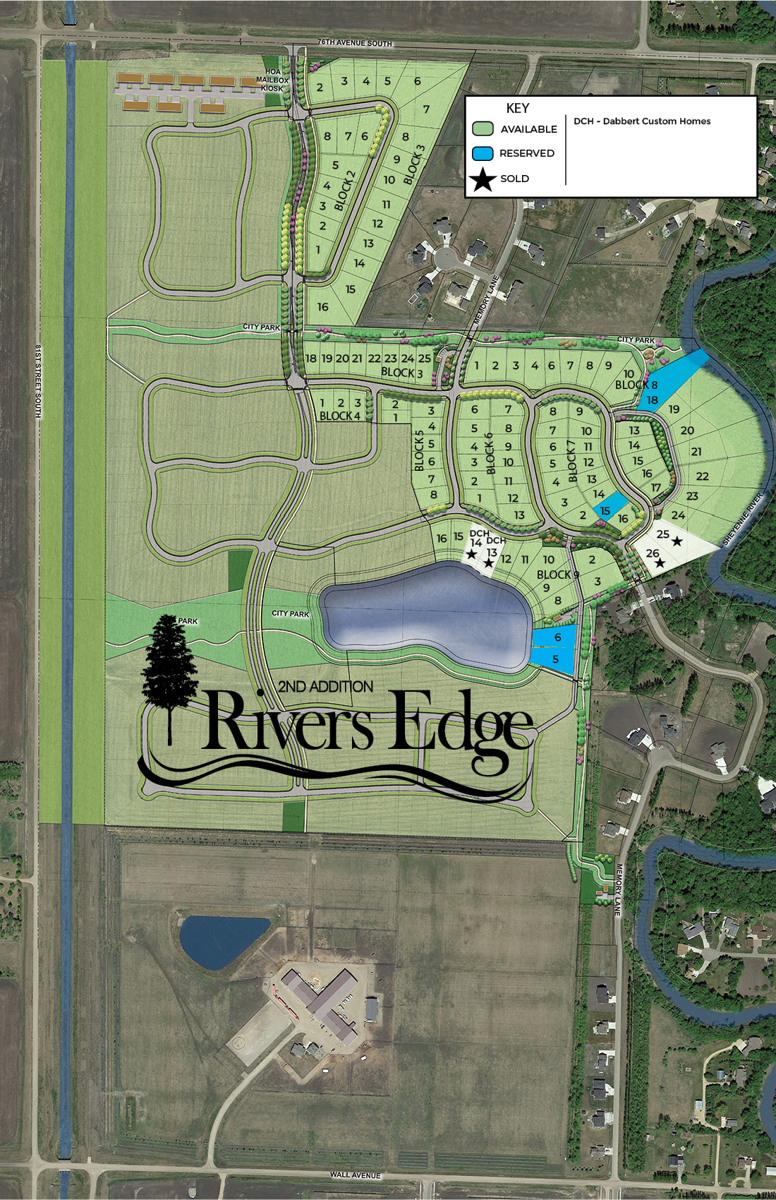 Available Lots | Rivers Edge